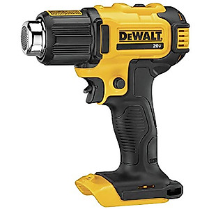 DEWALT 20V MAX Heat Gun Kit, Cordless, Up to 990 Degrees, 42 Minutes of Run Time, LED Light, Battery and Charger Included (DCE530P1)