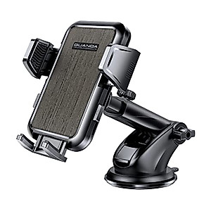 GUANDA TECHNOLOGIES CO., LTD. Cell Phone Stand, Desk Phone Holder, Upgraded Car Mount Phone Holder Dashboard Windshield