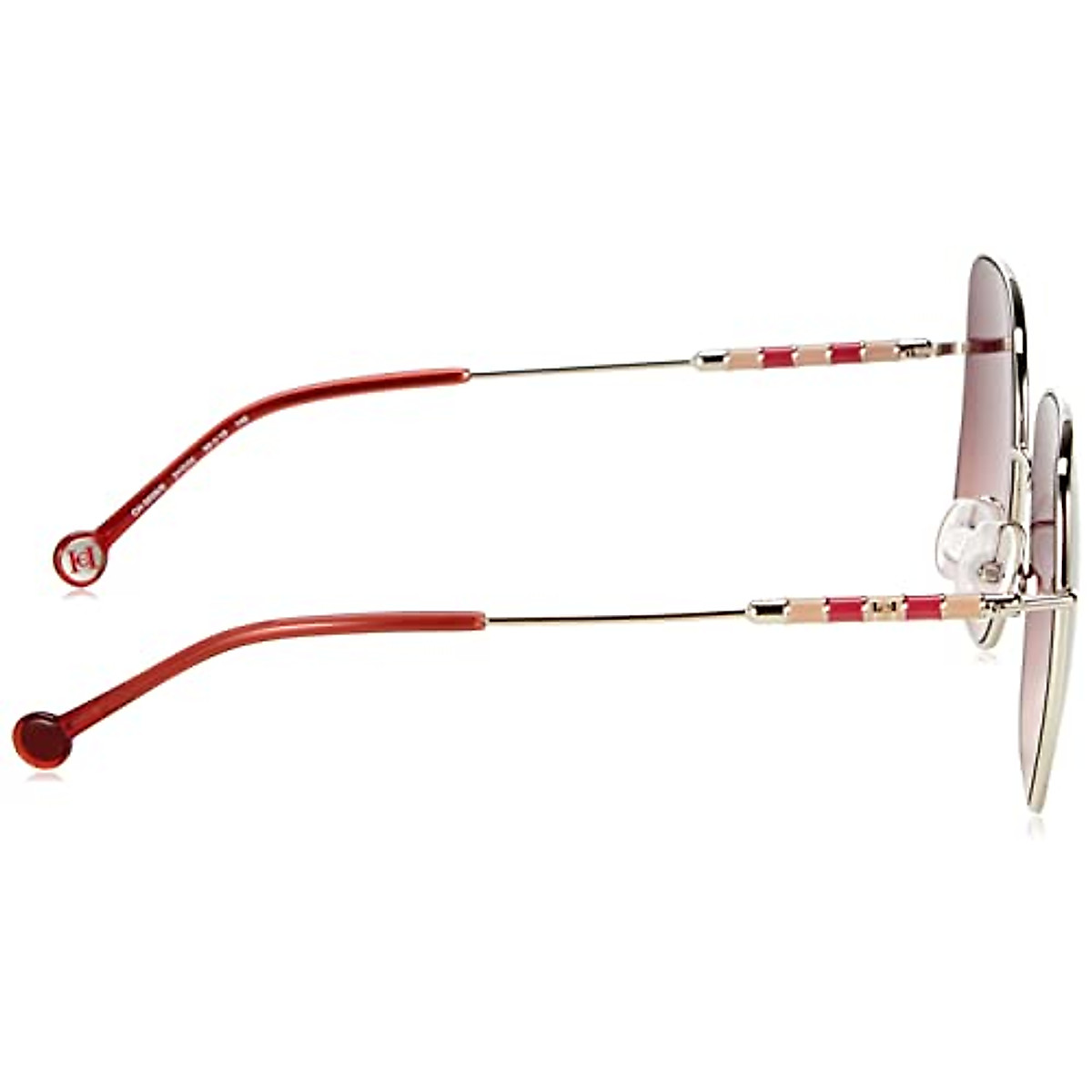 Carolina Herrera Burgundy Shaded Square Ladies Sunglasses CH 0035/S 03YG/3X 59