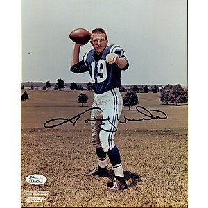 Kirkland Johnny Unitas, 8 by 10 Autograph Photo on Glossy Photo Paper