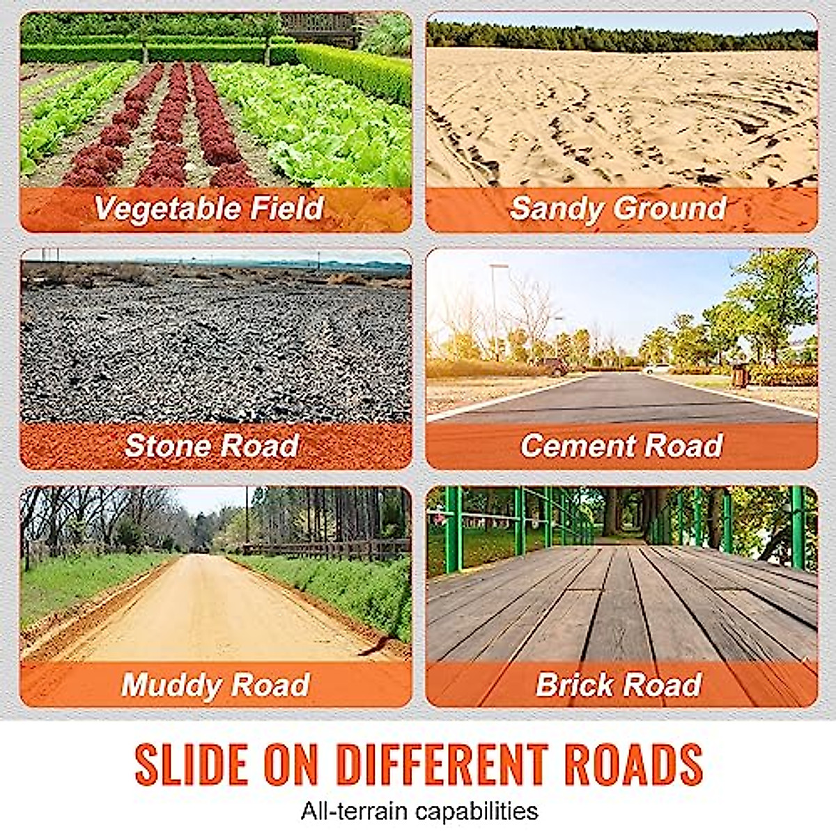 VEVOR Steel Panel Truck, 1500 LBS Panel Dolly Cart with 5" Swivel Casters and 36.02" x 24.02" Deck, Heavy-Duty Drywall Sheet Cart, Handling Wall Panel, Sheetrock, Lumber for Garage, Home, Warehouse