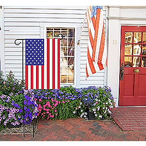 Garden Flags for All Seasons 8 Pack Double Sided Garden Flag for Outdoor Decor 12 x 18 inch American Flag Garden Flag Easter Garden Flag Spring Garden Flag