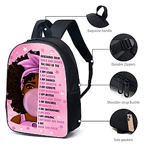 DSWEFGY African Women Backpack 16Inch Laptop Backpack Cute Lightweight Waterproof Bookbag Gifts For Teens Picnic Travel