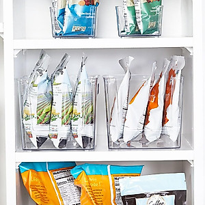 The Lakeside Collection Plastic Storage Baskets for Kitchen and Closets - Square - Set of 2