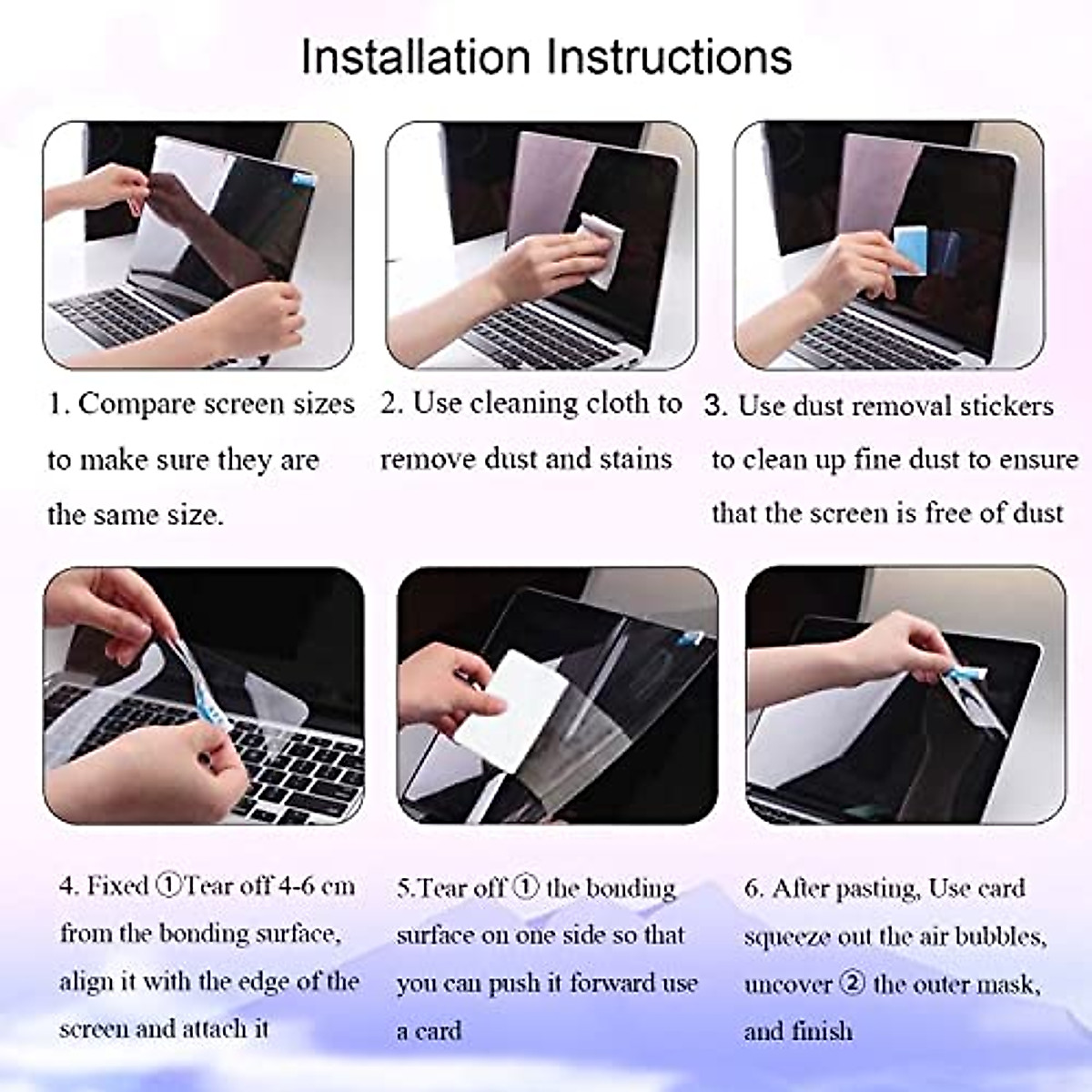 i-Tensodo 2 Pack 14" Matte Screen Protector for Dell Inspiron 14 Plus 7420 7425 7430 Laptop, Eye Protection Anti Glare Filter