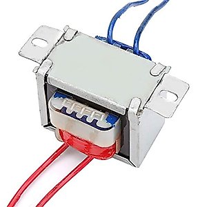 EI Power Transformer Stable Single Power Transformer Vacuum Impregnated Insulation Varnish Nylon Core for Electronic