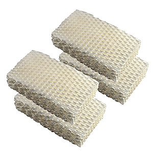 HQRP 4-Pack Humidifier Wick Filter Compatible with ProCare PCCM-832N PCCM-840 Cool Mist Humidifier, WF813 AC813 PCWF813 PCWF813-24 Replacement