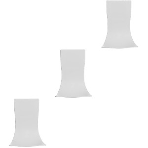 Cabilock 3 pcs Water Tray Black Serving Tray Laundry drip Catcher Wall Foam Hand soap Shower containers drip soap drip Catcher Drinking Pearlescent White Plastic Dispensing Tray