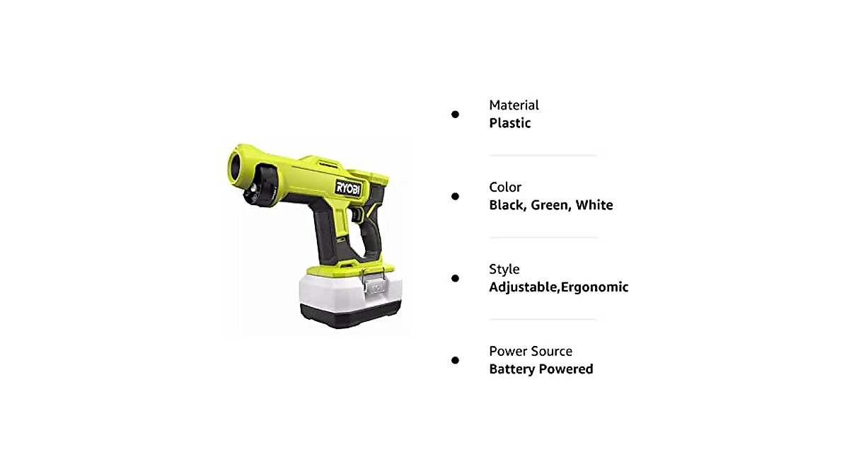 RYOBI 18V ONE+ Cordless Electrostatic Sprayer | PSP02
