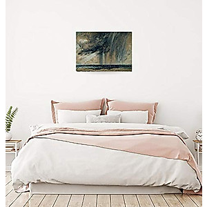 Imagekind Wall Art Print entitled Rainstorm Over The Sea, C.1824-28 by The Fine Art Masters | 22 x 16