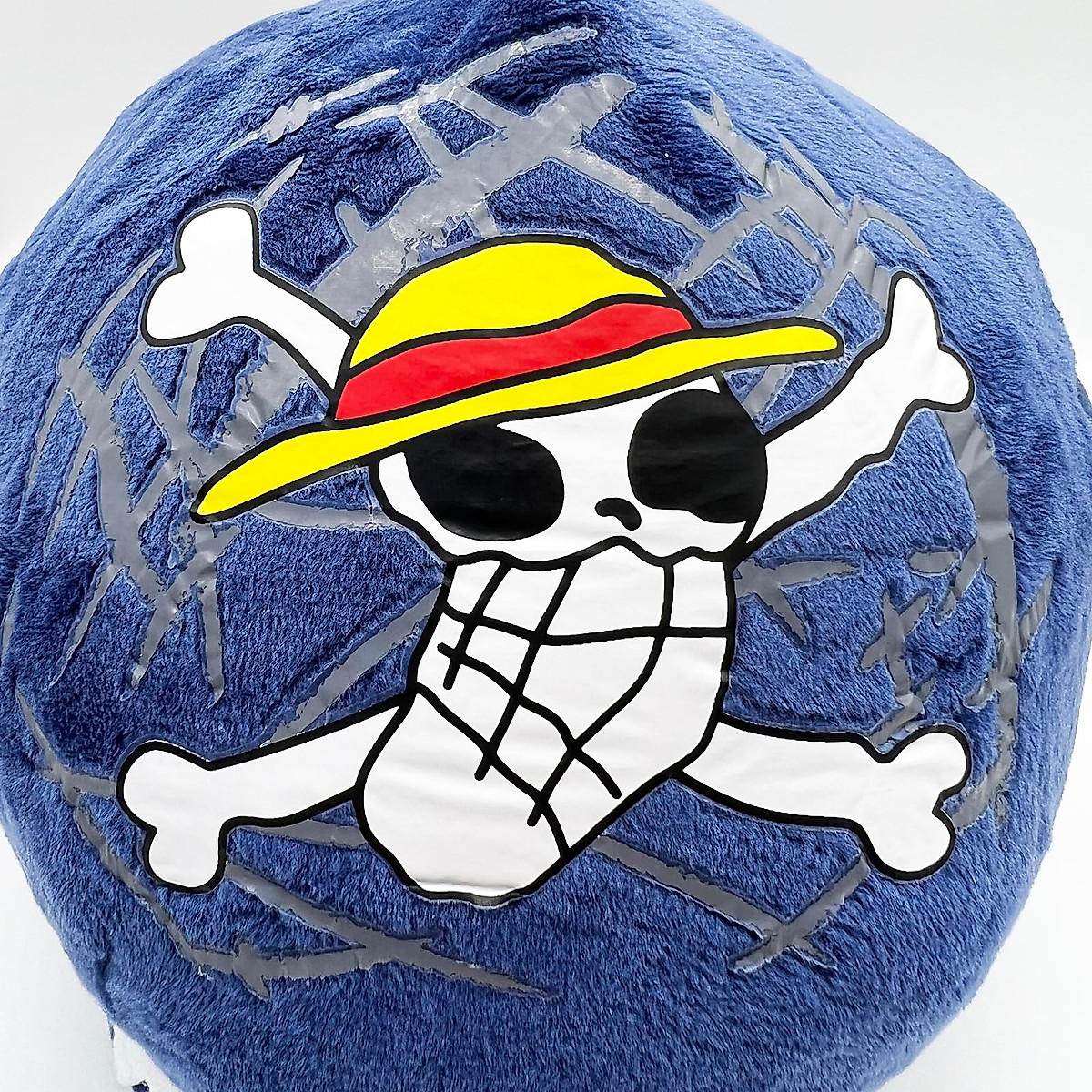 YJacuing 12in Anime One Piece Blue Whale Laboon Plush, Cute Cuddly Soft Stuffed Collectible Animal Plushie Doll Pillow Toy