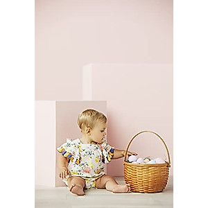 Mud Pie baby girls Mud Pie Floral Tassel Bubble, Floral Tassel, 3-6 Months US