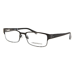Emporio Armani EA1036-3109 Eyeglasses Frame MATTE BLACK w/DEMO LENS 53mm
