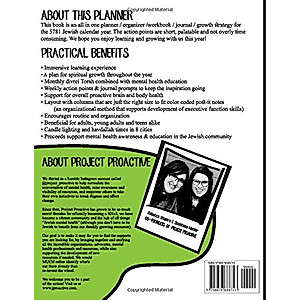 Proactive Planner 2020 | 2021 - Jewish Calendar Year 5781: Getting Your Life in Order With Project Proactive