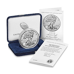 2019 S Silver Eagle S Reverse Proof Enhanced Low Minted Rare $1 US Mint Proof