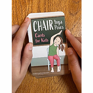 Kids Yoga Stories Chair Yoga Poses Cards for Kids: Short Movement Breaks for Calm and Focus in Classroom, Play Therapy or Calm Down Corner