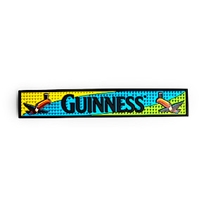 Guinness Toucan Colorful PVC Bar Mat | Guinness Official Merchandise No Spillage Bar Mat