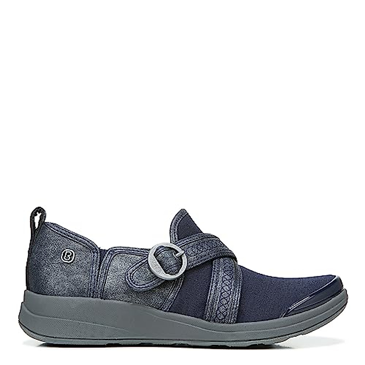 BZees Womens Indigo Loafer, Navy Blazer Mesh Fabric, 9 US