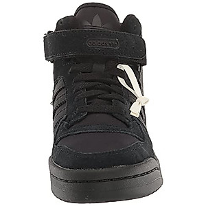 adidas Originals Womens Forum Mid Black/Off White 10
