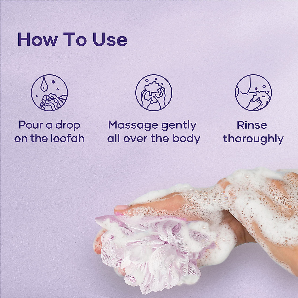 Botanic Hearth Lavender Body Wash with Peppermint Oil - for Women & Men and Shower Gel - Fights Acne, Soothes Eczema and Dry Irritated Skin, Sulfate and Paraben Free - 16 fl oz