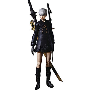 Square Enix NieR Automata: 9S Yorha No. 9 Type S Deluxe Play Arts Kai Action Figure