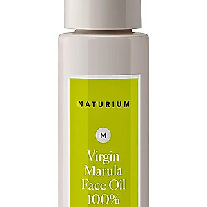 Naturium Virgin Marula Face Oil 100%, With Unrefined Organic Marula Oil, Hydrating & Lightweight, 1 oz