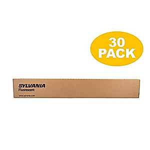 30 Pk FO32/841/ECO - 32W 4100K T8 Bulbs 800 Series - Sylvania 21781