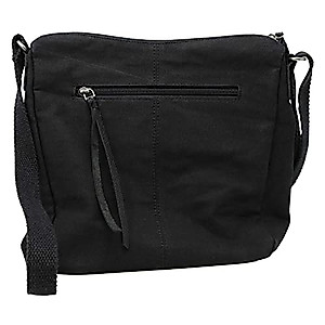 Harley-Davidson Women's Uno Stars Distressed Cotton Denim Hobo Purse - Black