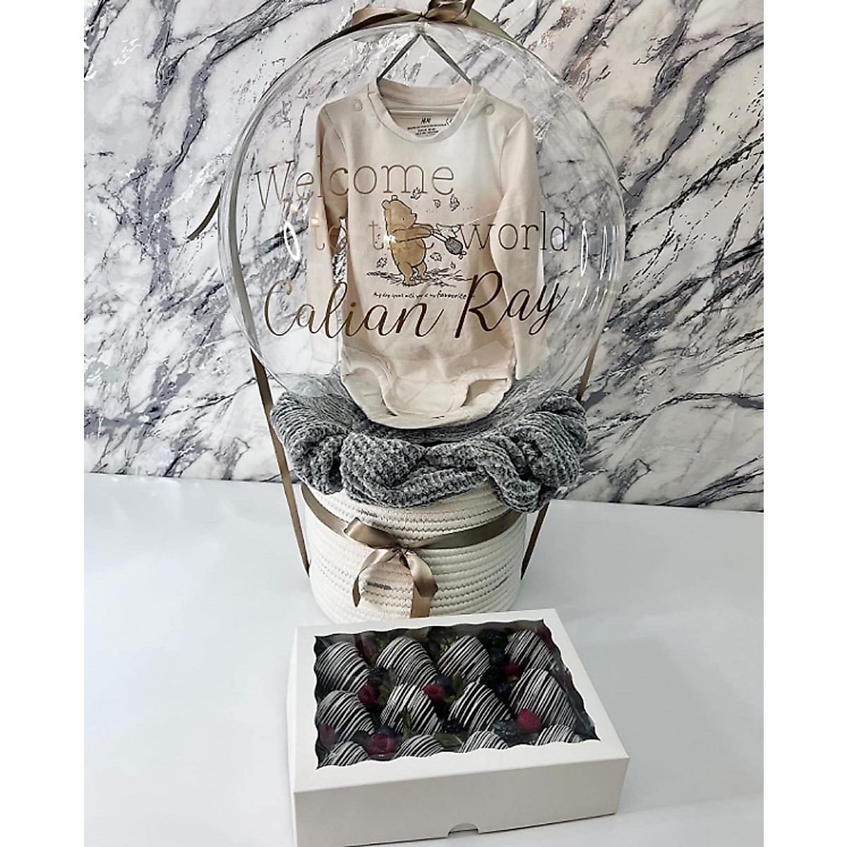 JoyMercado 25PCS Clear Balloons for Stuffing 22inch Wide Neck Large BoBo Balloons Wide Opening Fillable Bubble Balloons for Wedding Birthday Easter Baby Shower Christmas Party Decorations (25Packs)