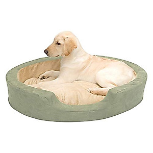 K&H Manufacturing Thermo Snuggly Sleeper Oval Dog Bed Size: Large (31" L x 24" W)