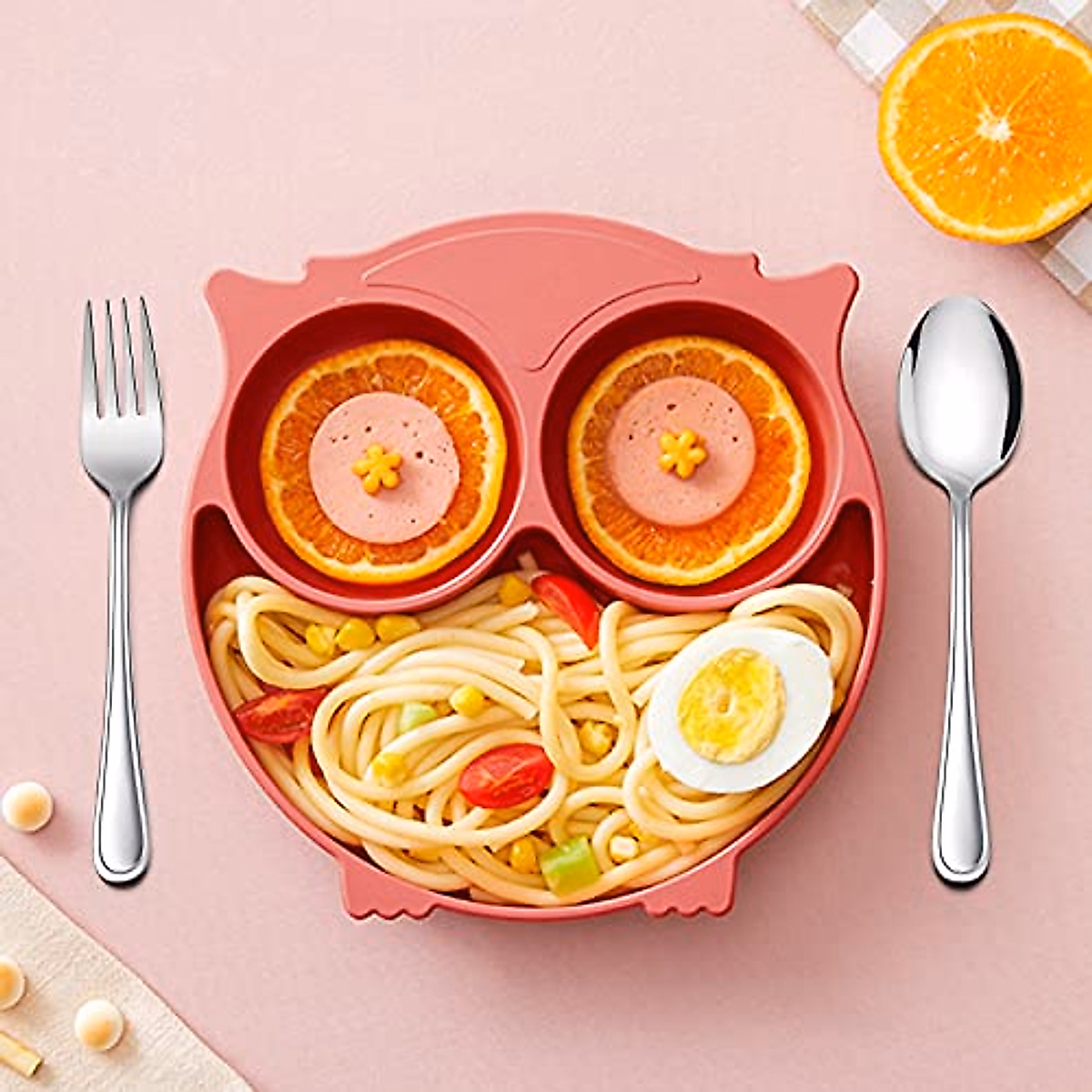 LIANYU 15-Piece Kids Silverware Set, Stainless Steel Toddler Utensils Flatware Set, Child Cutlery Tableware Set for 5, Include knife Fork Spoon, Mirror Finished, Dishwasher Safe