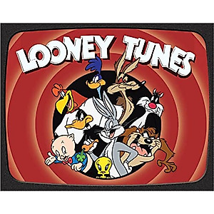 Desperate Enterprises Looney Tunes Family Tin Sign - Nostalgic Vintage Metal Wall Decor - Made in USA