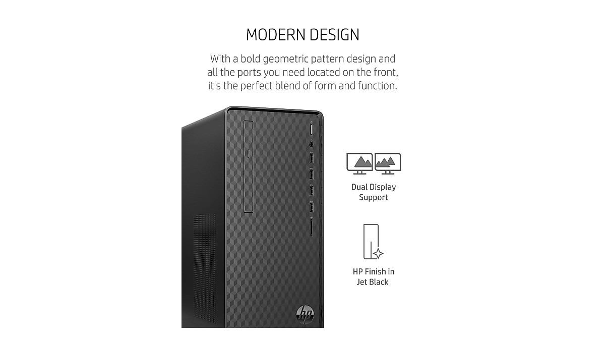 HP Premium Desktop: Ryzen 5, 32GB RAM, 1TB SSD