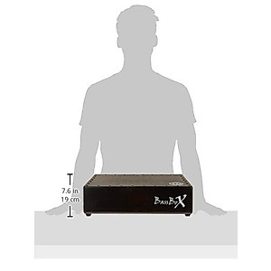 Meinl Pickup Bassbox with L-Shaped Soft Foam Beater for Deep Stomp Box Rhythms - MADE IN EUROPE - Baltic Birch Wood, 2-YEAR WARRANTY (PBASSBOX)