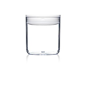 Click Clack Pantry Canister, 1.6-Quart, White Lid