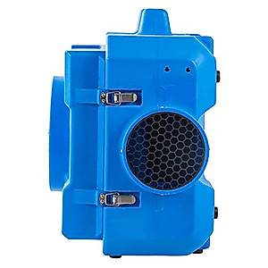 MOUNTO HEPA500 Commercial 500cfm Air Purifier Hepa Air Scrubber Negative Air Machine Roto-Molded (Blue)