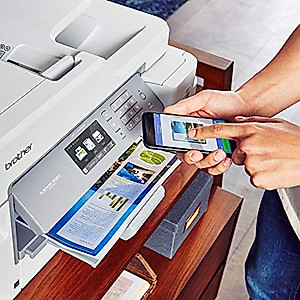 Brother Inkjet Printer, MFC-J5845DW XL, INKvestment Color Inkjet All-in-One Printer with Wireless, Duplex Printing and Up to 2-Years of Ink In-box