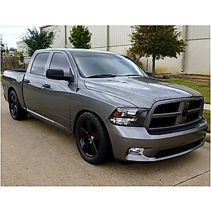 Short Antenna for Dodge RAM Trucks, Radio Antenna Compatible with 2009-2024 Dodge RAM 1500 Trucks Pickups, 3.6" Low Profile Antenna Replacement for RAM Trucks, Direct Replacement, Mattle Black