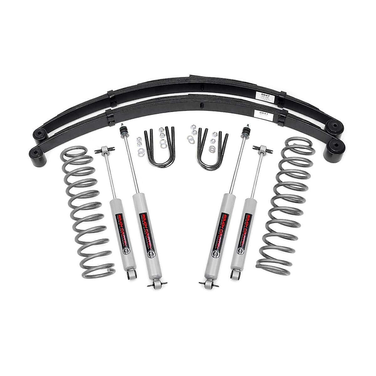 Rough Country 3" Suspension Lift Kit for 1984-2001 Jeep Cherokee XJ - 630N2