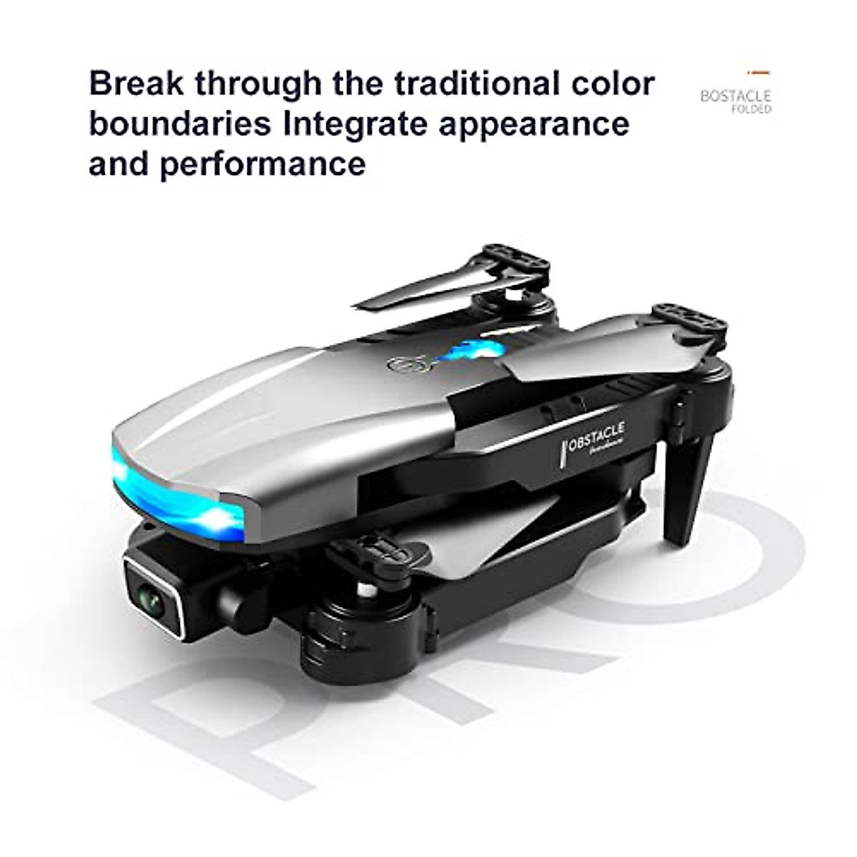 S85 Pro Rc Mini Drone 4k Profesional HD Dual Camera Fpv Drones With Infrared Obstacle Avoidance Rc Helicopter Quadcopter, WiFi Transmission, Optical Flow, Follow Me, Smart Return Home (A)