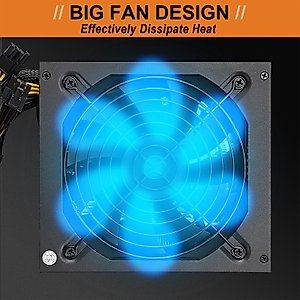 2000W Mining Power Supply for 8 GPU, PSU Power Supply for ETH Rig Ethereum Miner, 100V-270V PSU with Adapter Cable