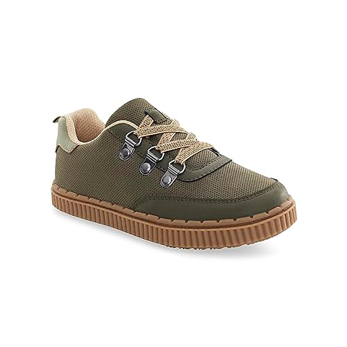 OshKosh Kids Heidy Sneaker, Green, 7 US Unisex Toddler