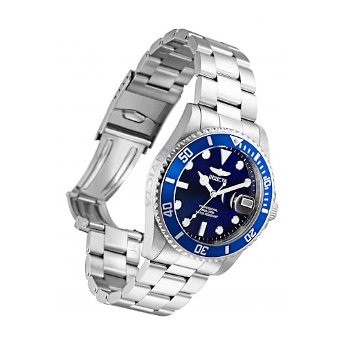 Invicta Pro Diver Quartz Blue Dial Stainless Steel Men's Watch 33267