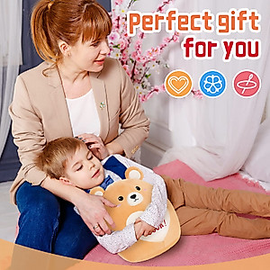 CozyWorld Get Well Soon Bear Stuffed Plush Plushies Squishy Teddy Bear Stuffed Animals, Cute Soft Pet Pillow Gifts for Girls Boys Feel Better for Recovering Patient 12”