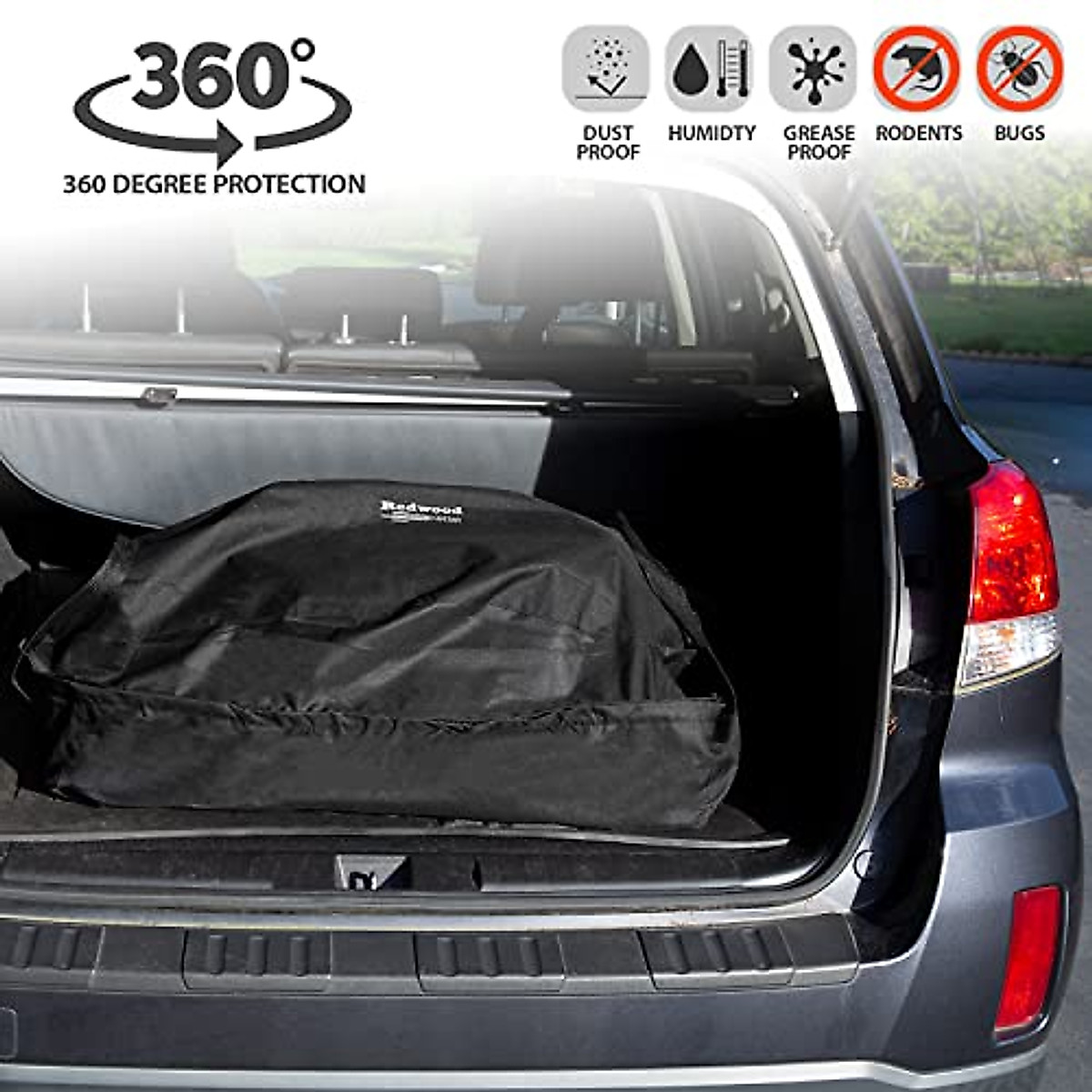 Carry Bag/Cover for Coleman Roadtrip LXX, LXE, 285 and More Portable Grills. Heavy Duty Waterproof Design for Camping, Roadtrips, Storage and Outdoor Use