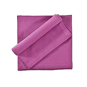 Multicolor Cloth Napkins - Set of 12 Pure Cotton Everyday Lunch Dinner Napkin - Holiday Birthday Party Gift - Soft Washable Absorbent Reusable Napkin Christmas Cloth Napkins Multi Pack