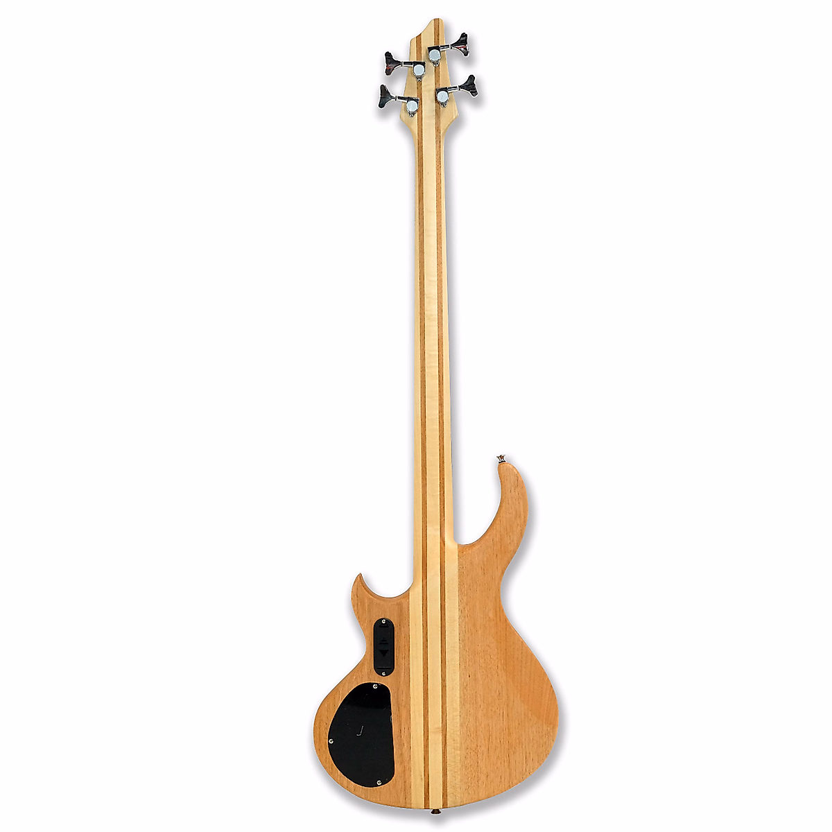 Fretless 4 String Electric Bass Guitar Millettia Laurentii+Okoume body maple neck