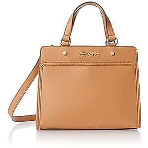 Tommy Hilfiger Quinn Satchel Bag, Sable