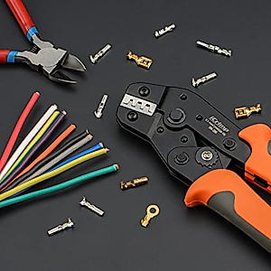 iCrimp SN-28B Dupont Crimping Tool for 3.96mm, 2.54mm, 2.5mm Pitch Dupont, JST XH VH Connectors, AWG 18 to 28