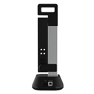 IRIScan Desk 6-Document Scanner,Auto-Flatten & Deskew Tech, 12MP Camera, Capture Letter Size (8,5x11in),Text to Speech 138 Languages OCR,PDF/Searchable PDF/Word/Tiff/Excel,Windows & MacOS,Silver Grey